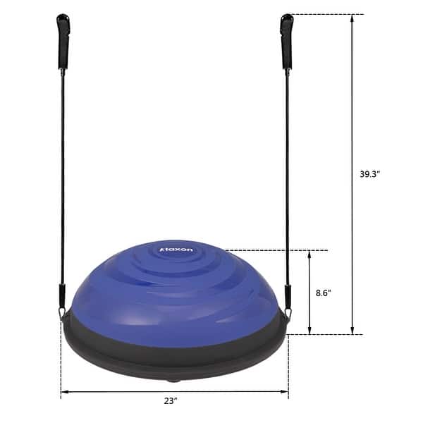 Gym Office Home Fitness Balance Hemisphere Yoga Ball Cyclone - Bed Bath ...