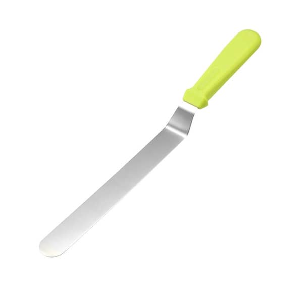 Angled Icing Spatula Stainless Steel 10-inch Cake Decorating Frosting ...