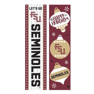 47" Double Sided Seasonal Porch Leaner, Florida State University - 47 ...