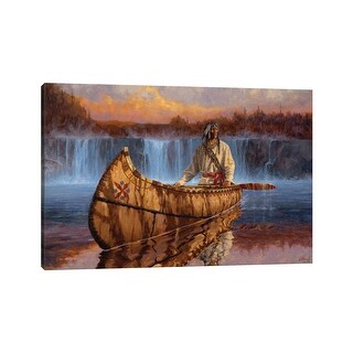 iCanvas "Healing Waters" by Joe Velazquez Canvas Print - Bed Bath ...