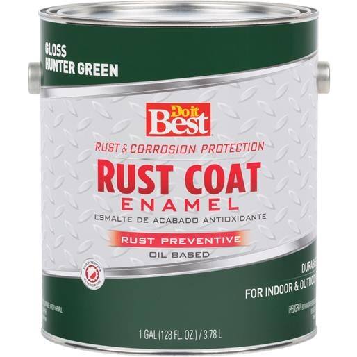 Rust-Oleum Hunter Green Rust Enamel 203705D Unit: GAL - Bed Bath ...