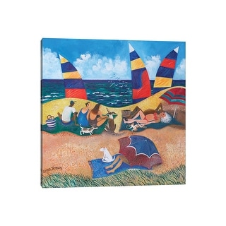 iCanvas "Bathing Belles, 2018," by Lisa Graa Jensen Canvas Print - Bed ...
