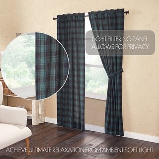 Pine Grove Panel Set of 2 84x40 - Bed Bath & Beyond - 34491924