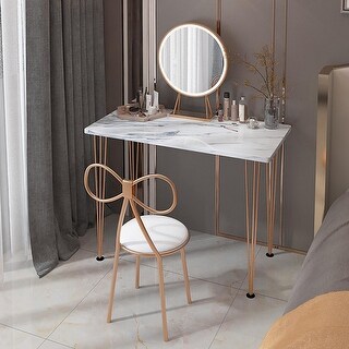 Vanity Table With Lighted Mirror Dressing Table - Bed Bath & Beyond ...