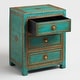 Ari Indian Solid Mango Wood Hand Carved Brass fitting Bedside Cabinet ...