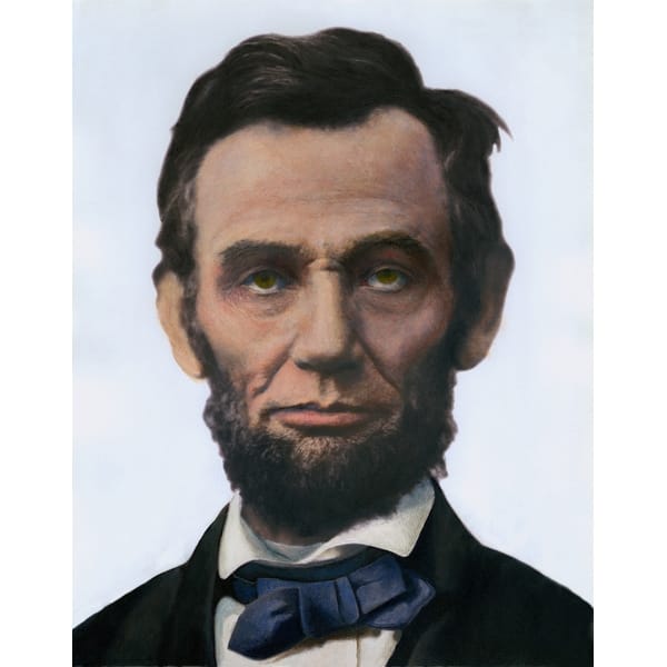 Abraham Lincoln Modern Portrait Based On Alexander Gardner 1863 Photo ...