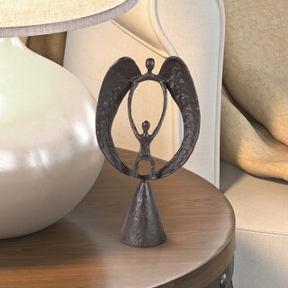 Guardian Angel Cast Iron Sculpture - Bed Bath & Beyond - 31998082