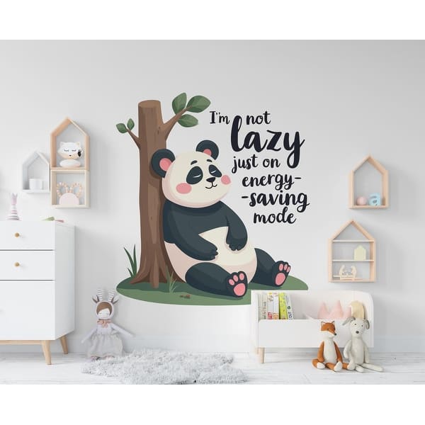panda head wall decor