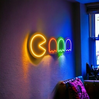 Arcade Led Neon Light Wall Decor Art - Multicolor - Bed Bath & Beyond ...