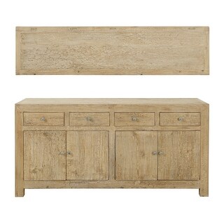 Artissance Reclaimed Wood Storage Buffet w/4 Drawers and 4 Doors, 72 ...