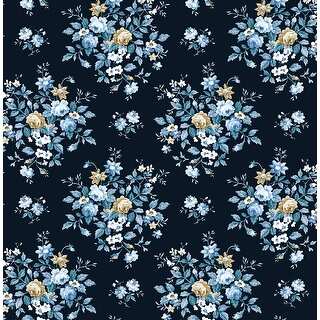 NextWall Floral Ogee Peel and Stick Wallpaper - Bed Bath & Beyond ...