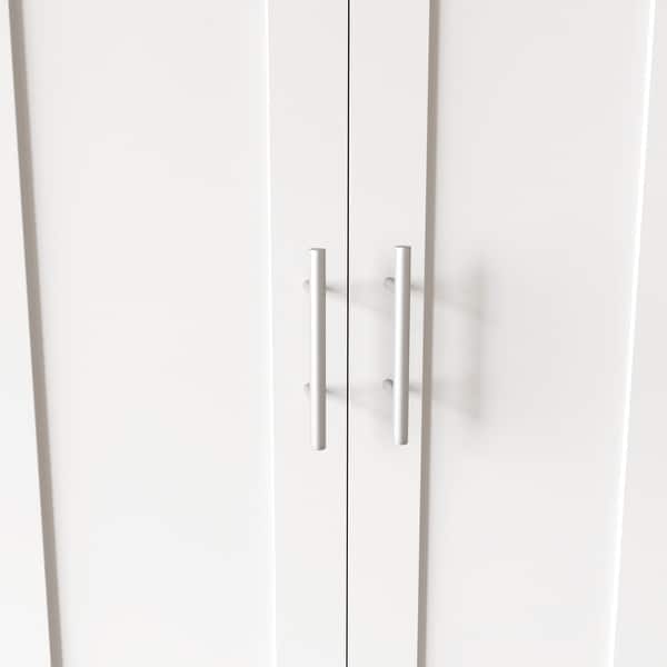 Kitchen cabinet with 2 doors and 3 partitions to separate 4 storage ...