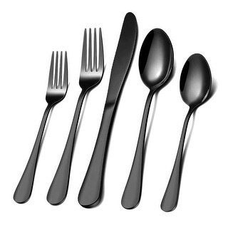Silverware Set for 8, 40 Pieces Stainless Steel Flatware Cutlery Set - Bed Bath & Beyond - 43048130