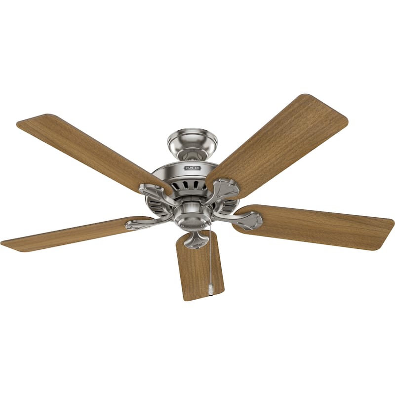 Hunter 52" Pro's Best Traditional Ceiling Fan with LED Light Kit and ...