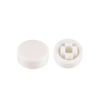 20Pcs Pushbutton Tactile Switch Caps Cover White for 6x6x7.3mm Tact ...