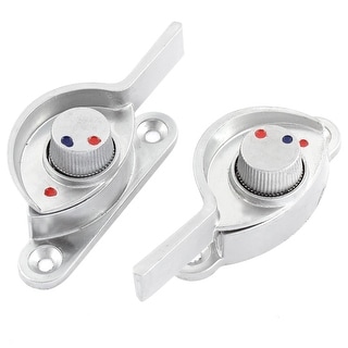 Security Rotary Knob Aluminium Left Right Doors Window Lock Crescent ...