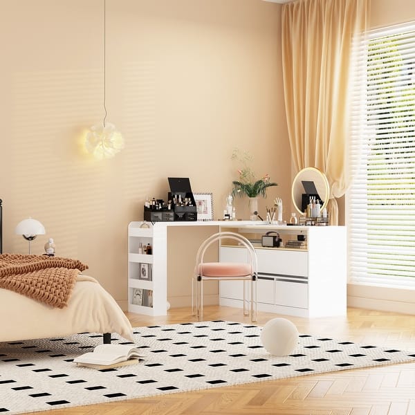 corner makeup vanity ikea