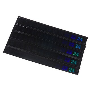 5Pcs Temperature Strips Adhesive Horizontal 4-24C Digital Temperature ...