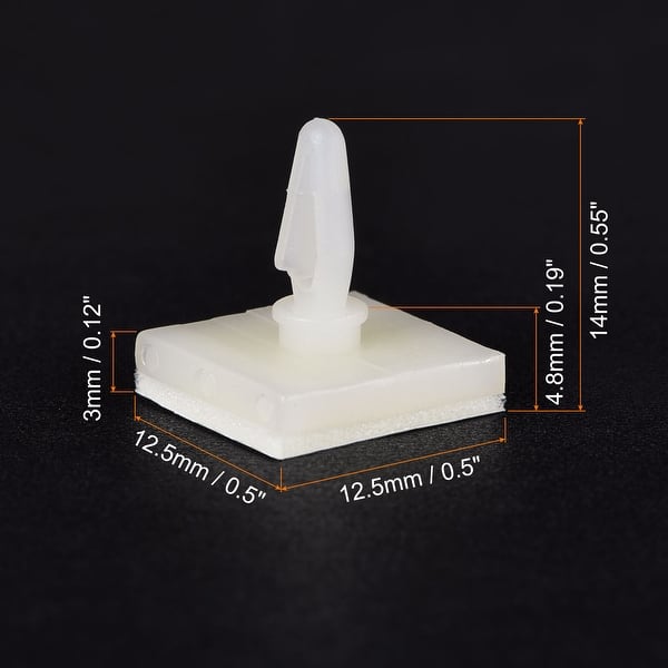 PCB Spacer Adhesive Standoffs Plastic Column 4.8mm Support Height - Bed ...