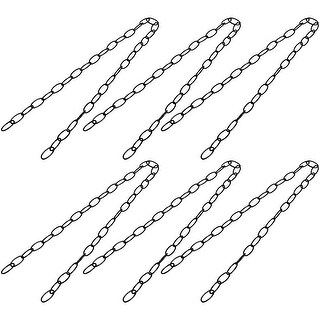 Farmlyn Creek Black Iron Chains for Hanging Pots, Planters, Bird ...