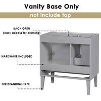 Modern Bathroom Vanity Base Without Sink, Bathroom Storage Cabinet ...