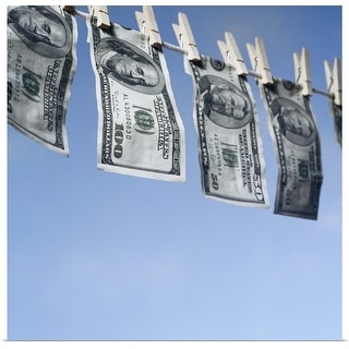 "Money Laundering" Poster Print - Multi - Bed Bath & Beyond - 16490413
