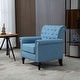 Mid-Century Modern Accent Chair Upholstered Lounge Armchair Single Sofa ...