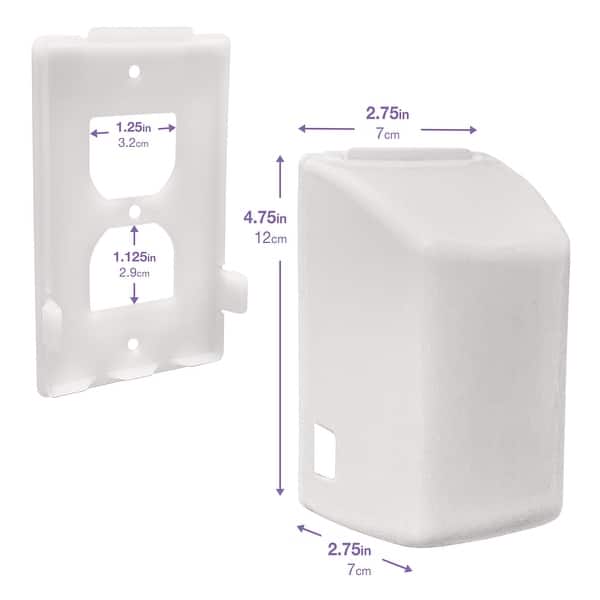 Dreambaby Dual Fit Outlet Plug Cover - Bed Bath & Beyond - 40537683