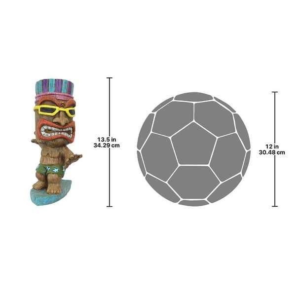 Design Toscano Kahuna Tiki Surfer Dude Statue - Bed Bath & Beyond ...