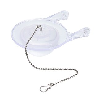 Toilet Stopper Flapper, Fit 3" Flush Valve Toilet, Transparent - Bed ...