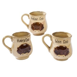 Highland Cow Mug Wee Coo, Hairy Coo or Heilan Coo Scottish Ceramic Cup ...