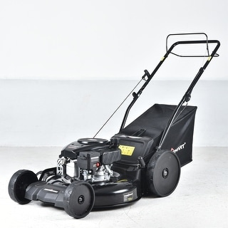 Self Propelled Gas Lawn Mower 22-Inch 170cc 3-in-1 Walk-Behind Lawn ...