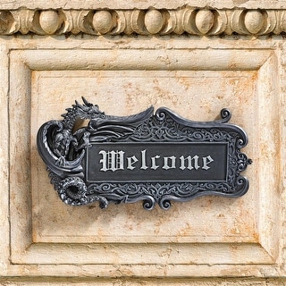 Design Toscano Dragon Welcome Wall Plaque - Bed Bath & Beyond - 21334345