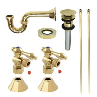 Trimscape Plumbing Sink Trim Kit with P-Trap and Overflow Drain ...