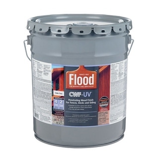 Flood FLD520-05 Cedar Tone CWF-UV Oil Based Exterior Wood Finish, 5 ...