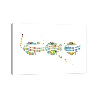 iCanvas "Follow Me Fish" by Ozscape Designs Canvas Print - Bed Bath ...
