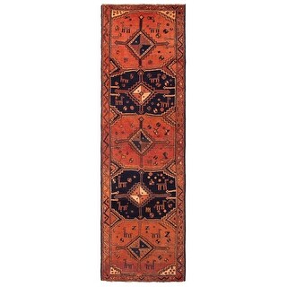 ECARPETGALLERY Hand-knotted Melis Vintage Copper Wool Rug - 3'8 x 12'8 ...
