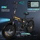 HITWAY 750W, 48V, 12Ah Electric Bike with 20*4.0 Inch Fat Tire, Shimano ...