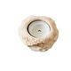 Batu Tealight Candle Holder - 7" - Cream - Bed Bath & Beyond - 43748334