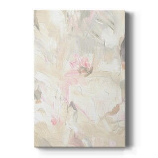 Soft Abstraction I Premium Gallery Wrapped Canvas - Ready to Hang - Bed ...