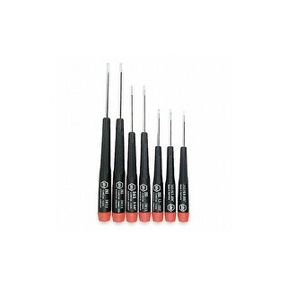 Wiha Precision Screwdriver Set, NmPcs7 26390 - 1 Each - Original ...