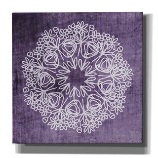 Epic Graffiti 'Boho Glow Mandala II' by Linda Woods, Canvas Wall Art ...
