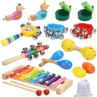 Toddler Musical Instruments Toys , Wooden Percussion Instruments for ...