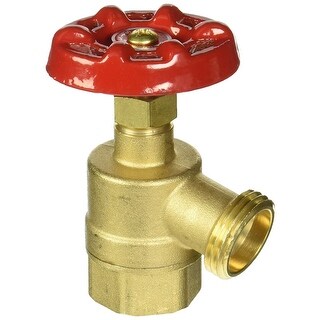 ProLine 108-104 Brass Bent Nose Garden Valve, 125 PSI, 3/4" - Bed Bath ...