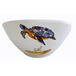 Abbiamo Tutto Turtle Diagonal Bowl - 12 inch - Bed Bath & Beyond - 40435782