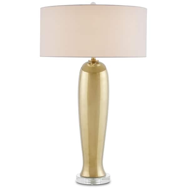 Currey & Company Parable Gold Table Lamp - 30.5"h x 18"dia - Bed Bath ...