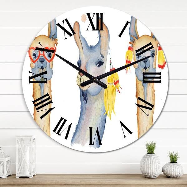llama wall clock