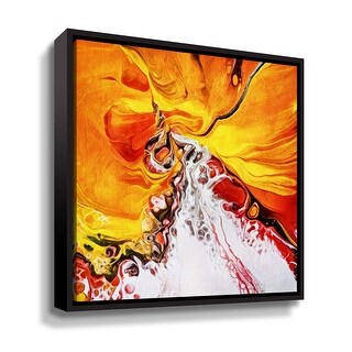 Molten Magma Gallery Wrapped Floater-framed Canvas - Bed Bath & Beyond ...
