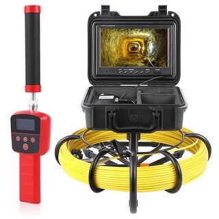 Drain Pipe Camera - Built-in 512Hz Sonde, Sewer Camera - Bed Bath ...