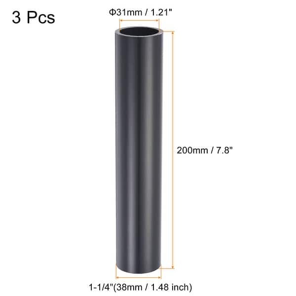 UPVC Pipe Fitting 200mm Straight Socket Coupling Joint Connector 3pcs ...
